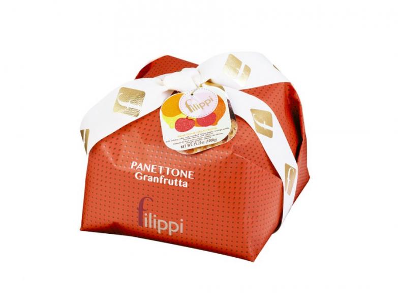 Filippi - Panettone Gran Frutta 1000g - Panettoni filippi - Salumeria ...