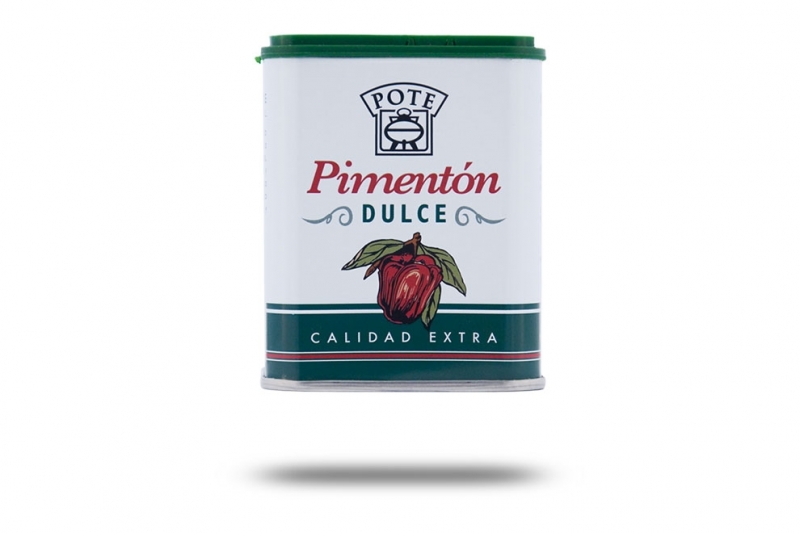 Pimenton (paprika) Dolce macinata in latta 75g - Spezie - Salumeria ...