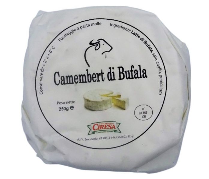 CIRESA - Camembert di Bufala 250 gr - Formaggi - Salumeria Montanari ...
